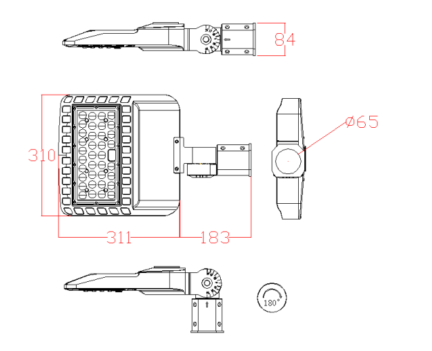 LED Shoebox Light - BENTECH LED